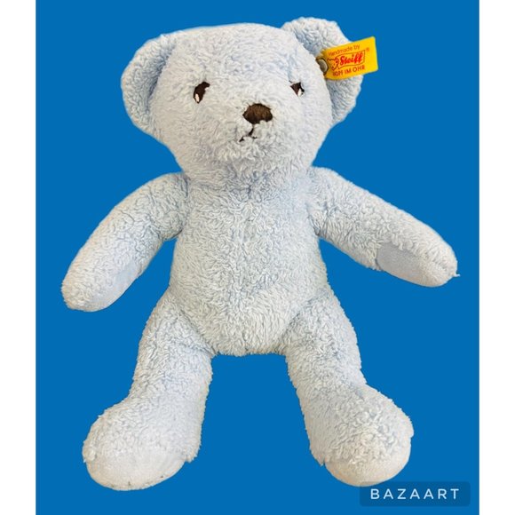 steiff | Toys | Steiff My First Steiff Blue Teddy Bear Soft Cuddly Baby ...